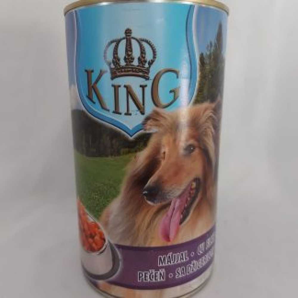 King konzerva za pse - Jetra 1240g