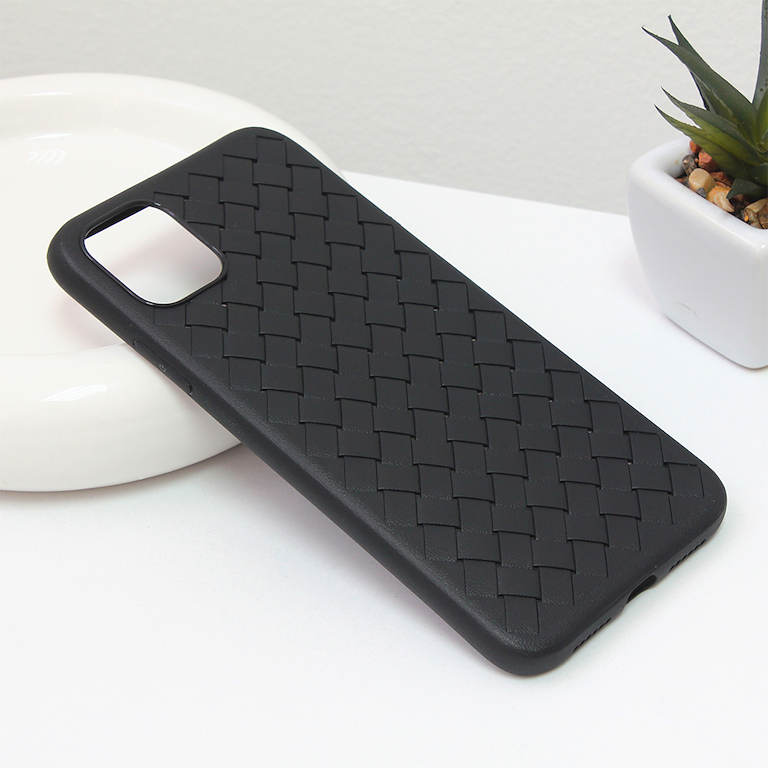 Maska Weave case za iPhone 11 6.1 crna