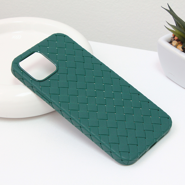 Maska Weave case za iPhone 12 6.1 zelena