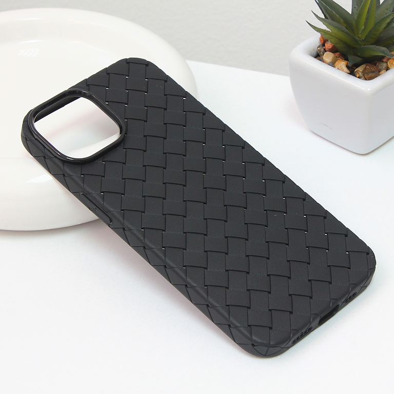 Maska Weave case za iPhone 14 6.1 crna