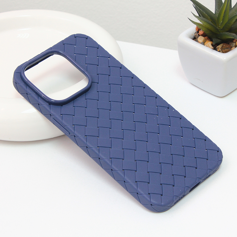 Maska Weave case za iPhone 14 6.1 Pro plava