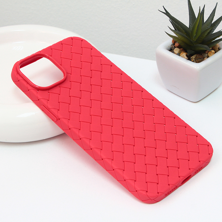 Maska Weave case za iPhone 14 Plus 6.7 crvena