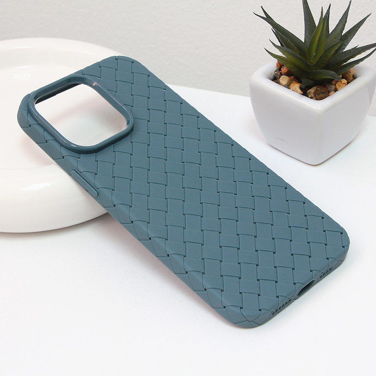 Maska Weave case za iPhone 14 Pro Max 6.7 svetlo zelena