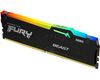 Kingston DDR5 8GB, 5200Mhz, CL40, Fury Beast RGB (KF552C40BBA-8)