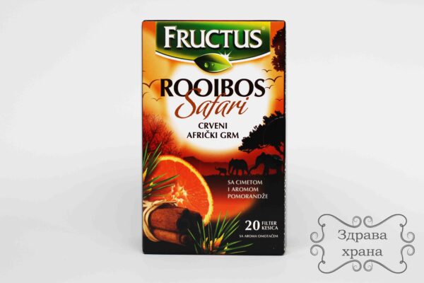 Rooibos Safari crveni afrički grm – čaj u filter kesicama