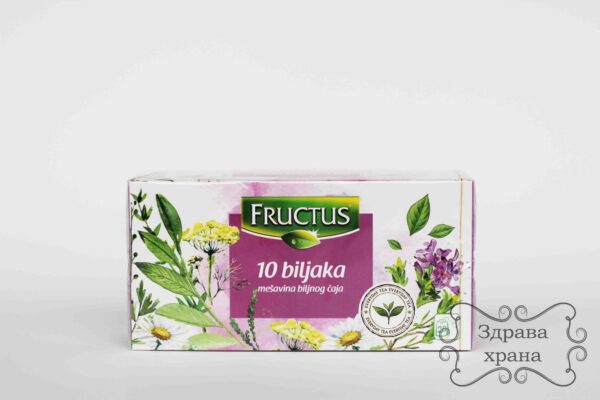 10 biljaka – čaj u filter kesicama