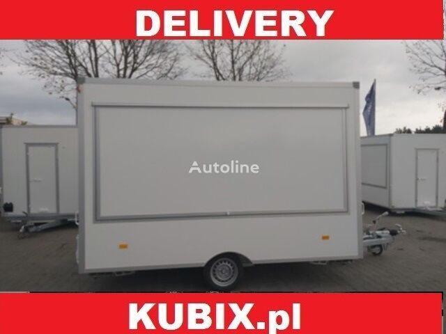 Nova Kubix Catering trailer Verkaufsanhänger 360x230x230, 1800kg NEU on sto prikolica kiosk