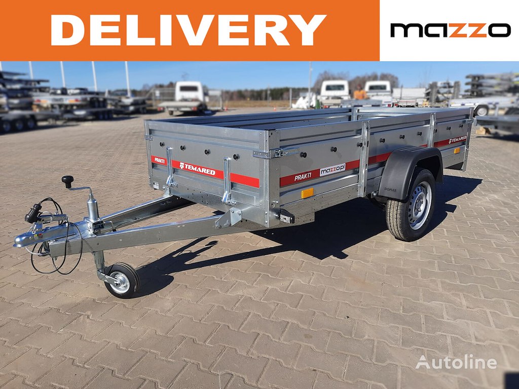 Nova 230x125x40cm Light trailer+ schock absorbers gvw 750kg auto prikolica
