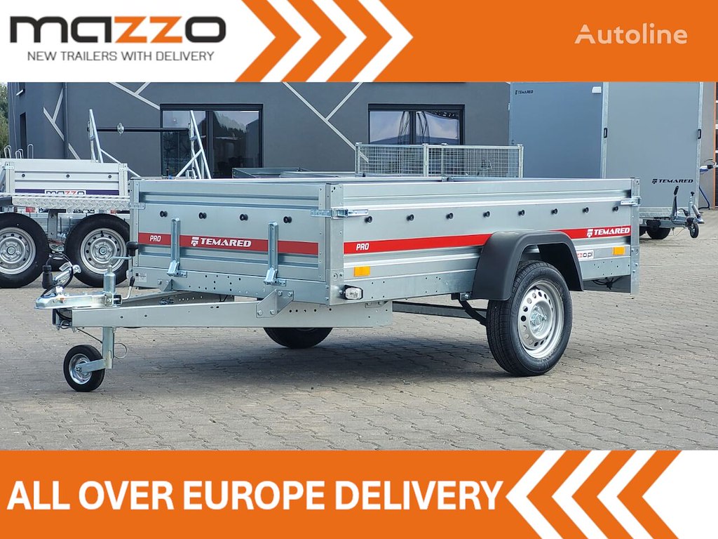 Nova 230x125x40cm Light trailer+ schock absorbers gvw 750kg auto prikolica