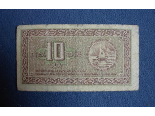 10 LIRA 1945