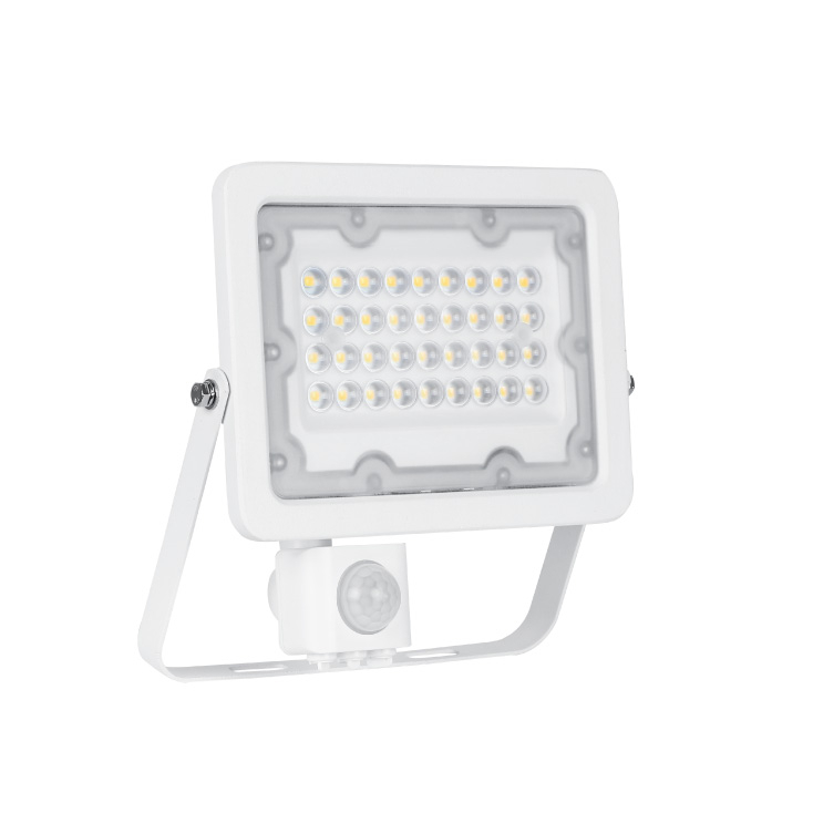 LED REFLEKTOR 30W SMD 6500K BELI SA SENZOROM LRFK02W-30/WS