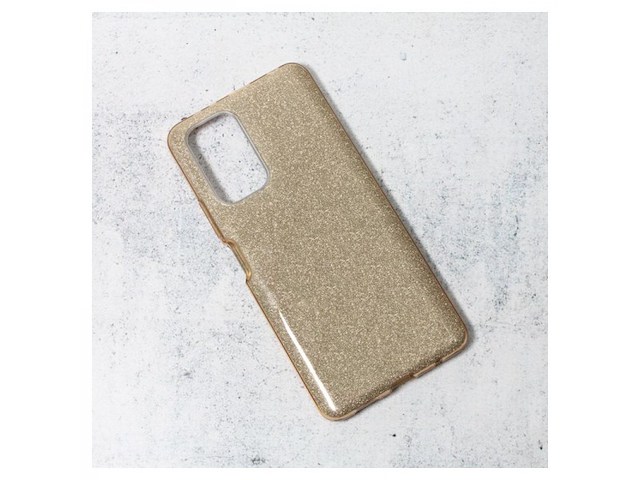 Maskica Crystal Dust za Xiaomi Redmi Note 10 Pro/Note 10 Pro Max zlatna