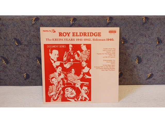 Roy Eldridge - The Krupa Years 1941-1942 (1983) Sweden