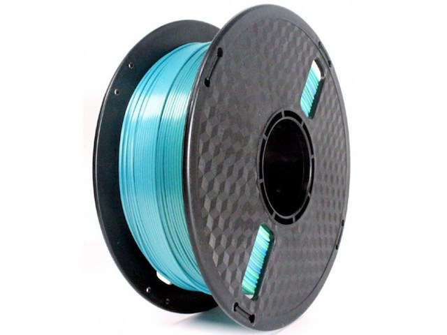 3DP-PLA-SK-01-BG PLA Svilenkasti duga Filament za 3D stampac 1.75mm, kotur 1KG blue/green