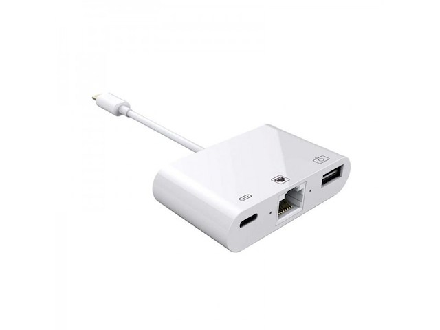 Lightning na Gb LAN 3u1 kamera adapter