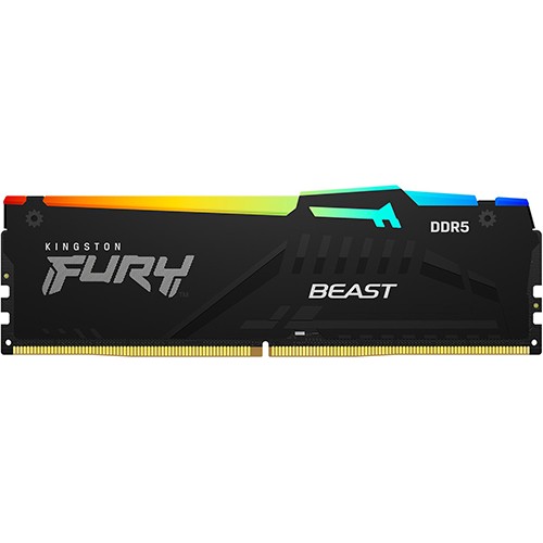 Kingston 16GB 5600MT/s DDR5 CL36 DIMM FURY Beast RGB EXPO memorija | KF556C36BBEA-16