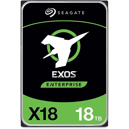 Seagate 18TB Exos X18 3.5″ HDD 7200 RPM SATA 6Gb/s 256MB Cache | ST18000NM000J