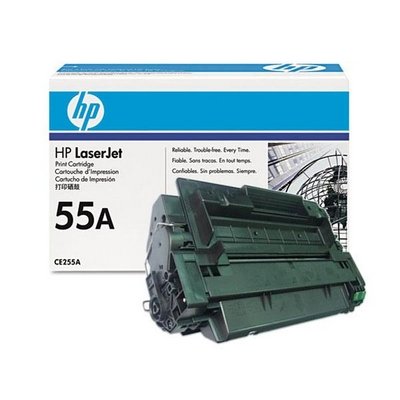 HP HP 55A Black LaserJet Toner Cartridge | CE255A