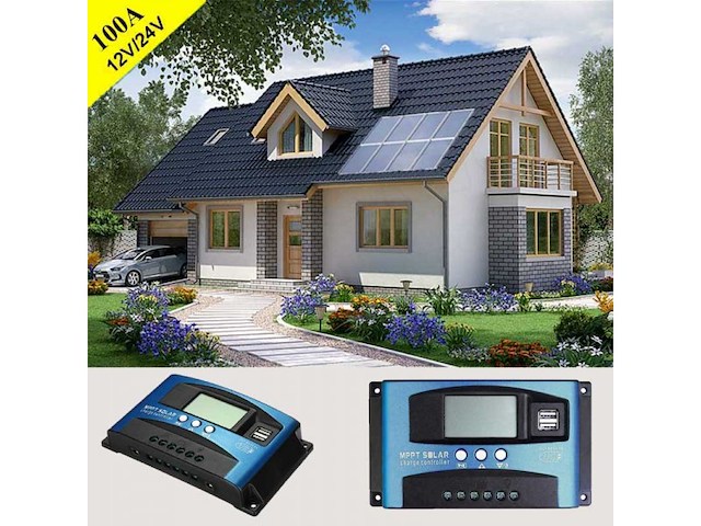Solarni kontroler punjenja 100A 1300W (MPPT)