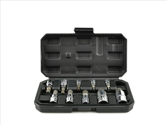 Set nasadnih nastavaka Spline M4-M18 10 kom