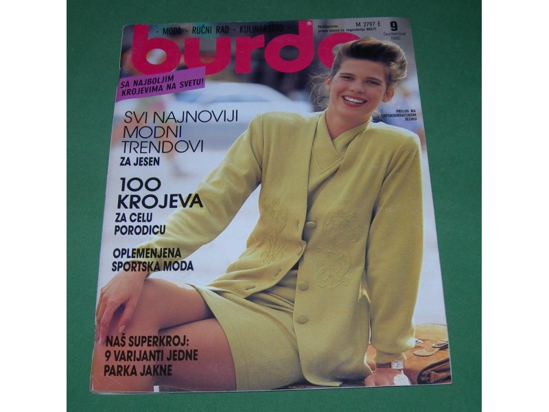 Burda, septembar 1990.