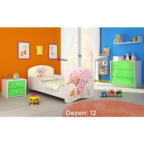 Deciji krevet ACMA I 140x70 + dusek 6 cm12