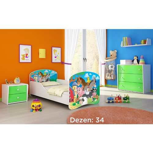 Deciji krevet ACMA I 140x70 + dusek 6 cm34