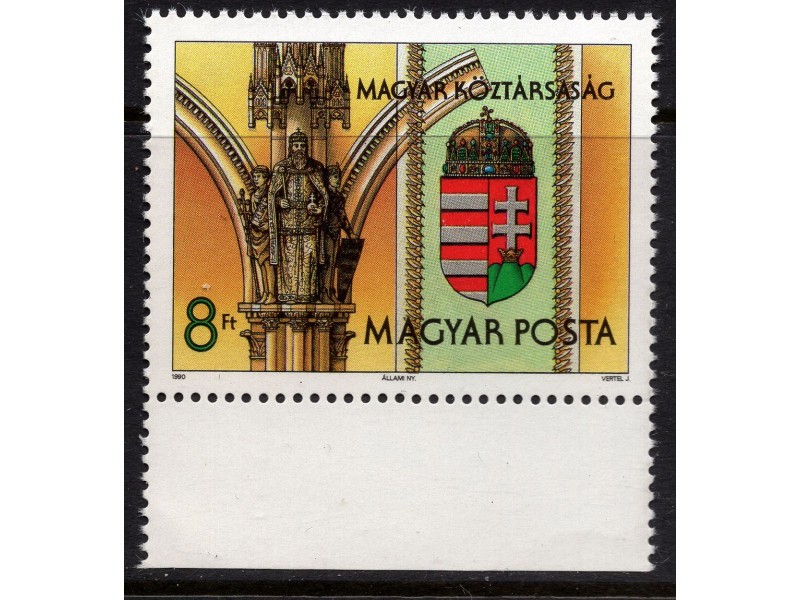 Magyar Posta 1990.