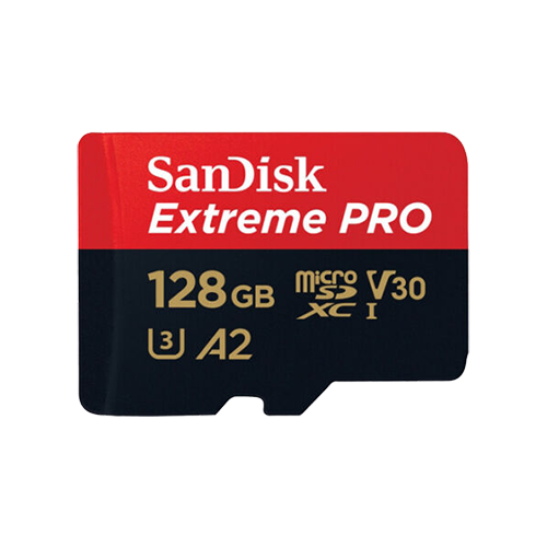 SanDisk SDXC 128GB Micro Extreme Pro 200MB/s A2 C10 V30 UHS-I US+Ad