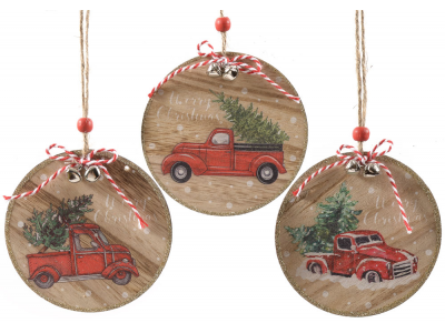 NG UKRAS "CHRISTMAS CAR" 10,5CM