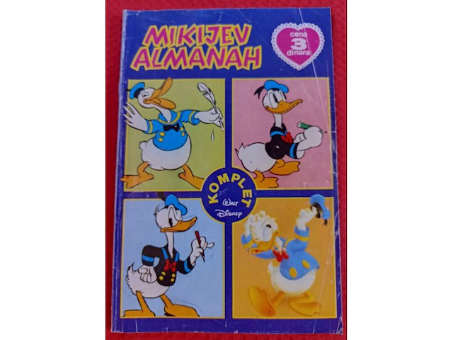 Mikijev Almanah komplet
