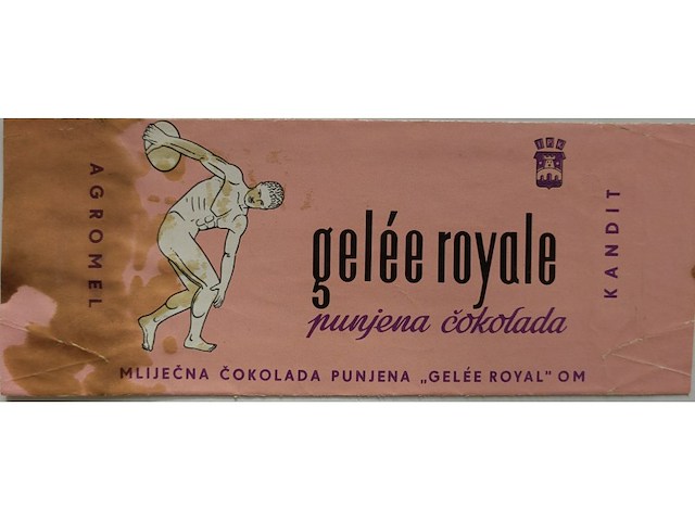 Kandit cokolada Gelee Royale