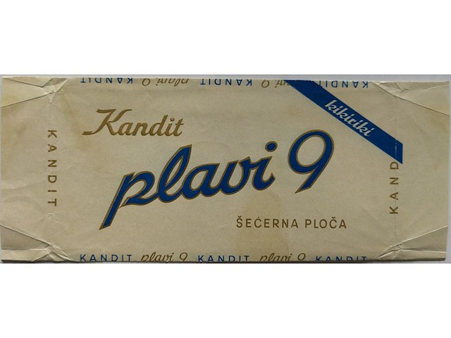 Plavi 9 cokolada sa kikirikijem Kandit