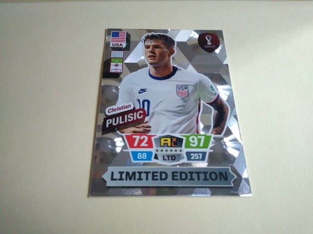 Adrenalyn XL Qatar 2022 - Limited Edition - Pulisic