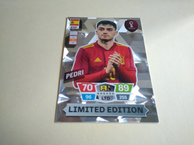 Adrenalyn XL Qatar 2022 - Limited Edition - Pedri