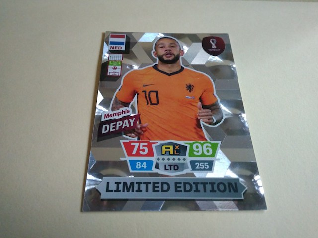 Adrenalyn XL Qatar 2022 - Limited Edition - Depay