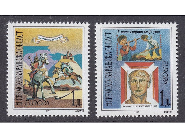 RS Krajina 1997 Europa CEPT MNH