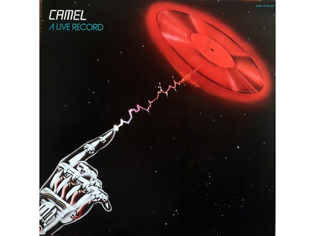 2LP: CAMEL - A LIVE RECORD (PROMO JAPAN PRESS)