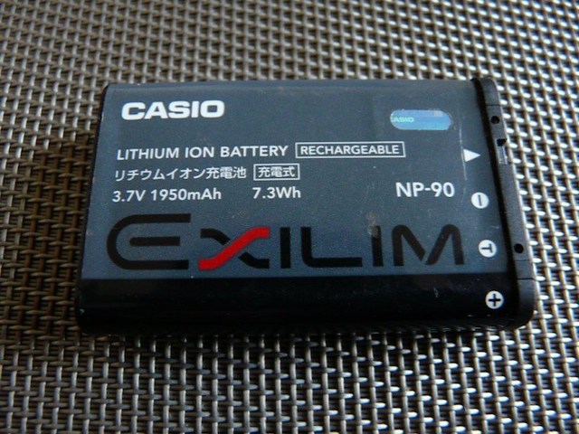 Casio Exilim baterija NP-90 za digitalne aparate