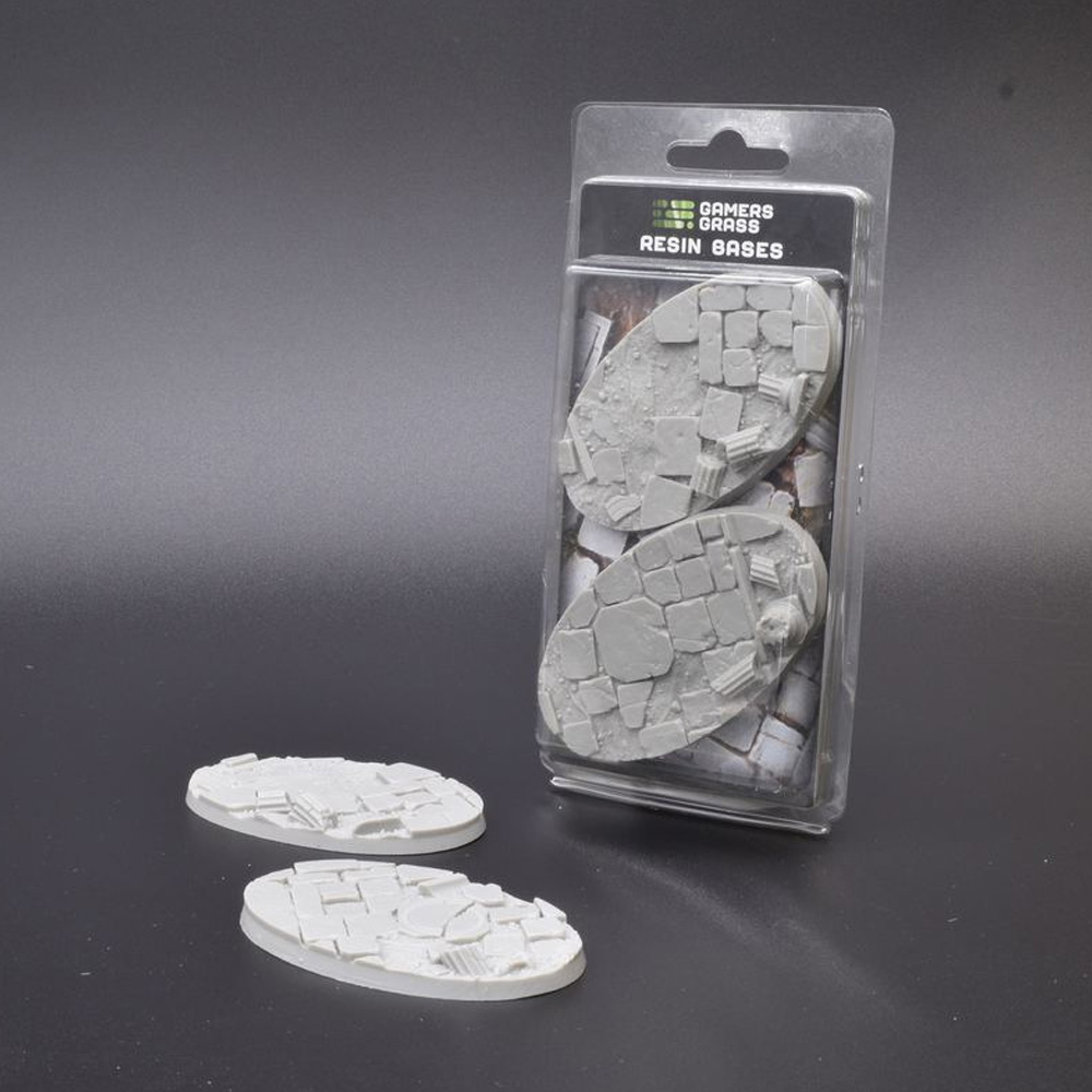 Resin Bases - Temple - Oval 90mm (x2)