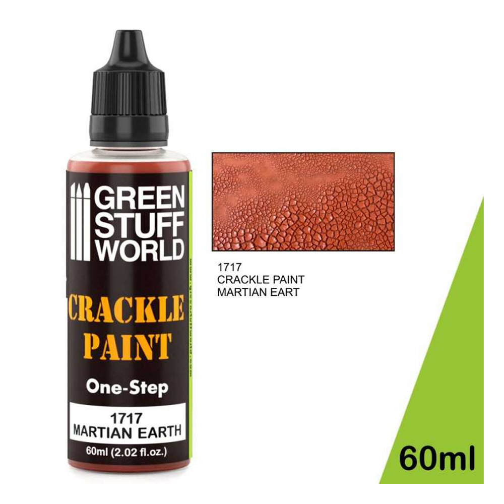 Acrylic Crackle Paint - MARTIAN EARTH 60ml