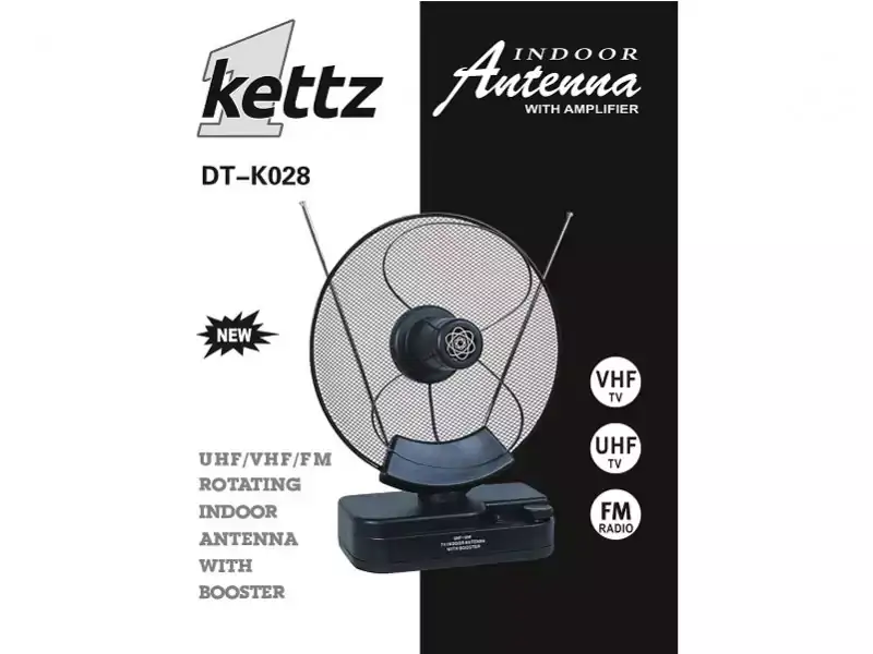 KETTZ KETTZ DT-K028 SOBNA TV/FM ANTENA + POJAČIVAČ