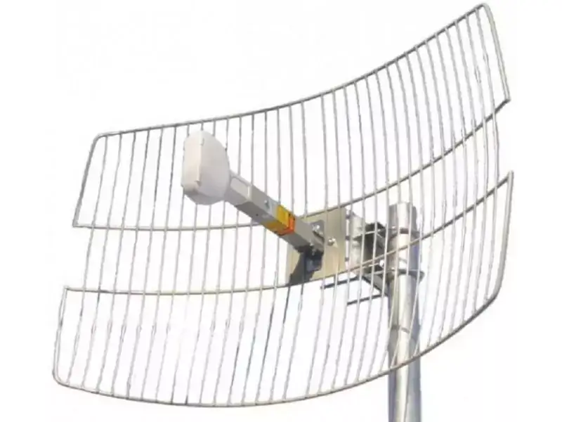 GEMBIRD ANTENA WIRELESS 24DB, WGR24-124 WIFI USMERENA, 2.4GHZ, 925X725MM, 75OM SA KOAKSIJALNIM KABLOM 15M