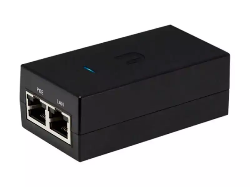 UBIQUITI POE INJECTOR, 24VDC, 12W, GIGABIT, POE-24-12W-G_EU