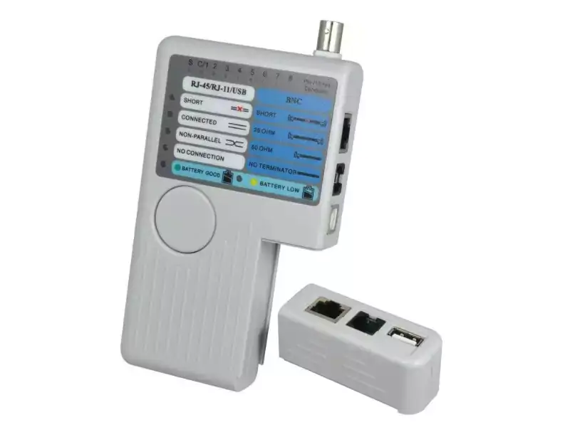 NOYAFA KABLOVSKI LAN TESTER RJ11/ RJ45/ USB/ BNC (NF-3468)