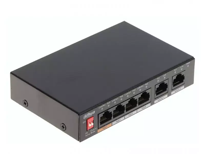 DAHUA PFS3006-4ET-60-V2 4PORT POE SWITCH