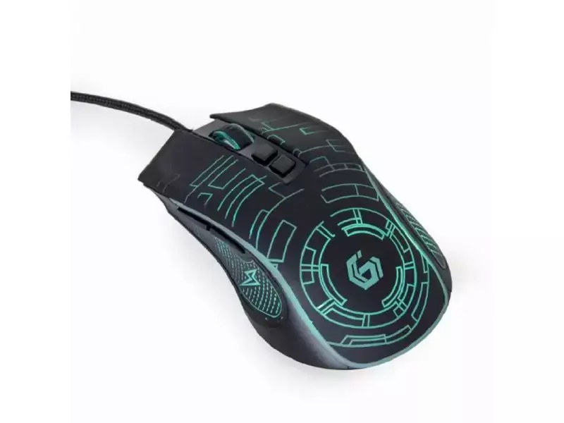 GEMBIRD USB LED GAMING MIŠ, CRNI (MUSG-RGB-01)