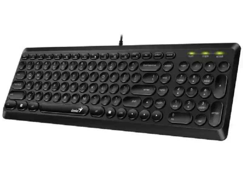 GENIUS TASTATURA SLIMSTAR Q200 USB YU BLACK