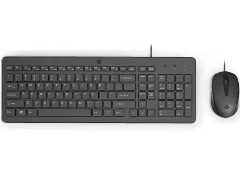 HP TASTATURA+MIŠ 150 ŽIČNI SET/240J7AA/CRNA