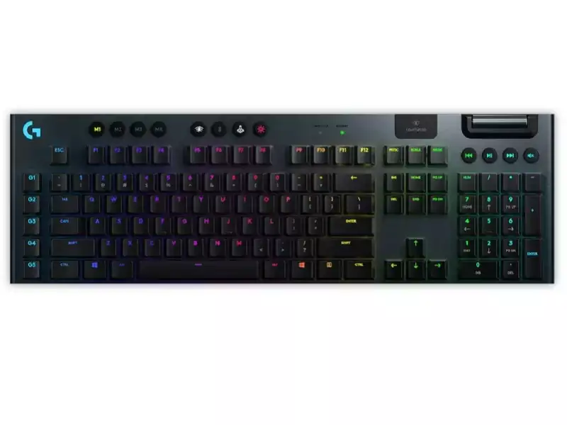 LOGITECH BEŽIČNA GEJMERSKA TASTATURA G915 LIGHTSPEED RGB TACTILE CARBON